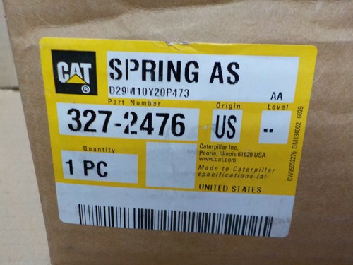 Caterpillar 327-2476: SPRING AS Genuine Caterpillar: | eBay Australia