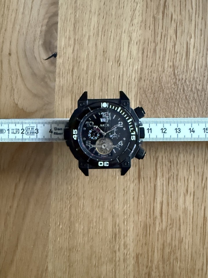 Herren Armband Uhr Schwarz Automatic (Tag , Woche Und Monats Anzeigen ...