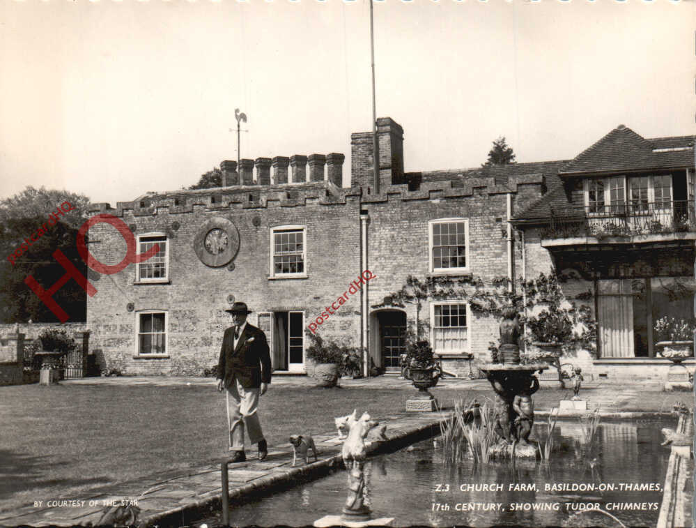 Picture Postcard>>Basildon, Church Farm [Frith's] | eBay UK