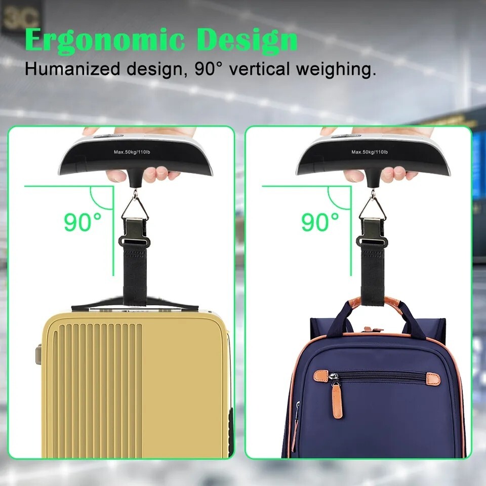 Luggage Digital Scale Pesa Valija Peso Maleta Para Pesar Maletas ...