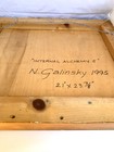 Norman Galinsky’s Signed Listed abstract geometric art Original ...