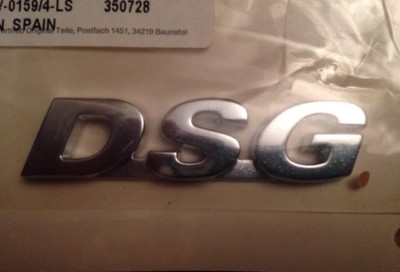 Volkswagen DSG Badge Emblem Sticker | eBay Australia