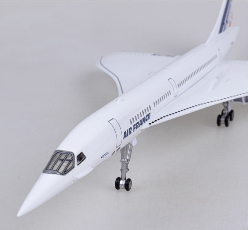 1:125 50CM AIR FRANCE Concorde Airplane Landing gear Resin Aircraft ...