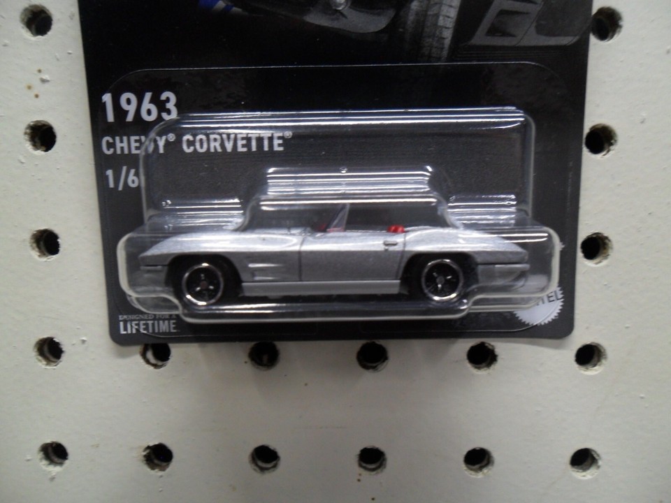 2024 matchbox convertible series silver 1963 chevy corvette convertible ...