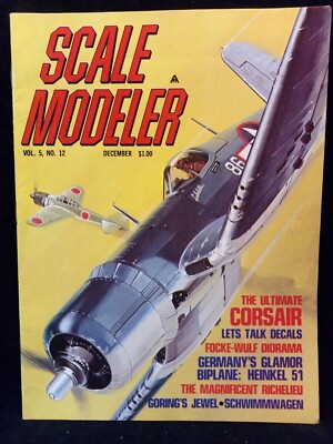 Scale Modeler Magazine Military Model Maker Issue December 1970 Corsair ...