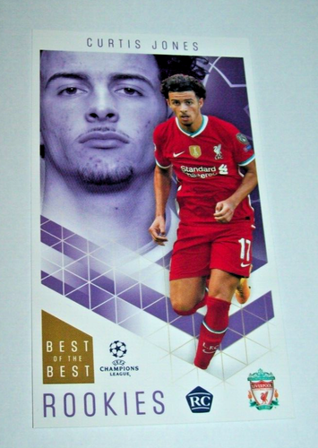 2020/21 Topps Soccer Best of the Best Curtis Jones Rookies Card | eBay
