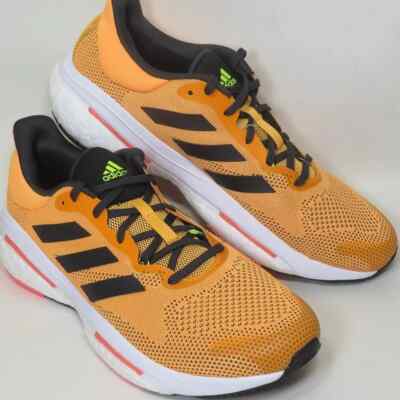 Adidas Mens Solar Glide 5 Running Shoes Orange Sneakers GX5470 Multiple ...