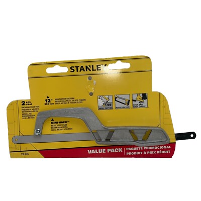 Stanley Hack Saw With Blade | eBay