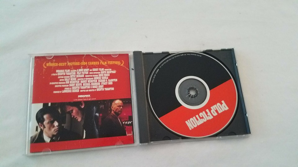 Pulp Fiction Soundtrack (1994) CD 8811110321 | eBay