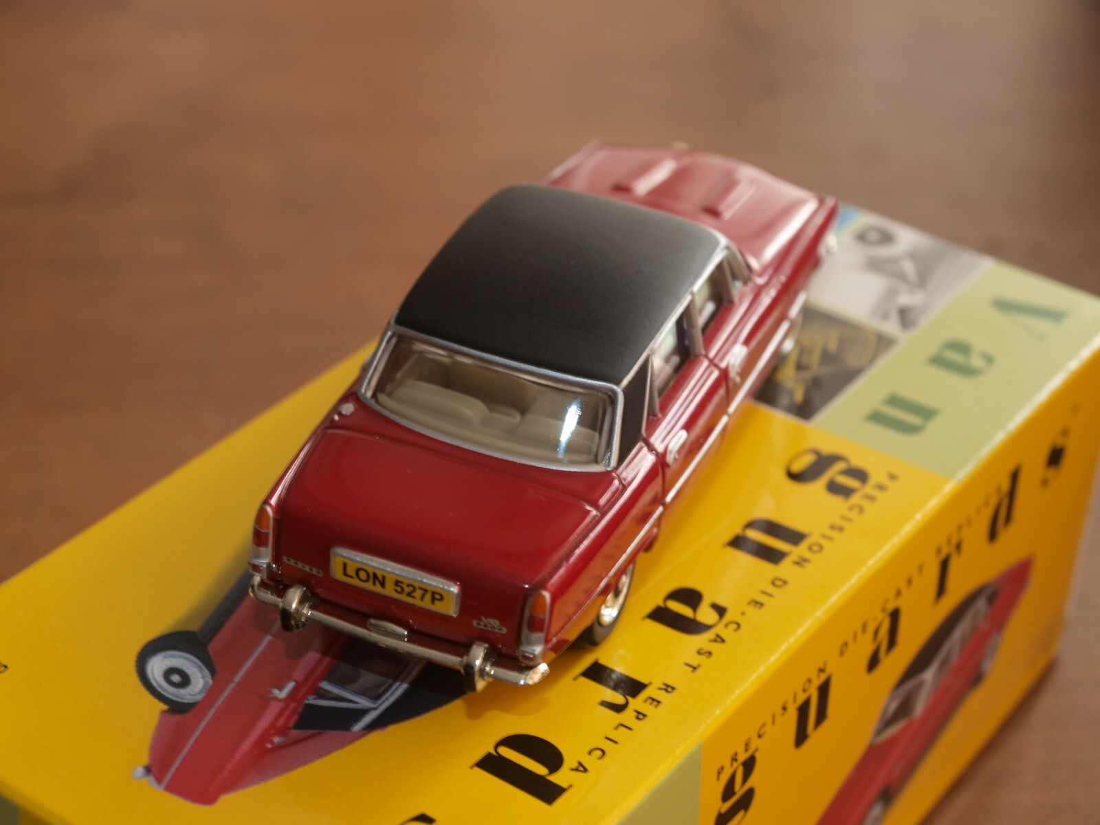 CORGI VANGUARDS, ROVER P6 3500 V8, IN MONZA RED...1/43 SCALE MODEL CAR ...