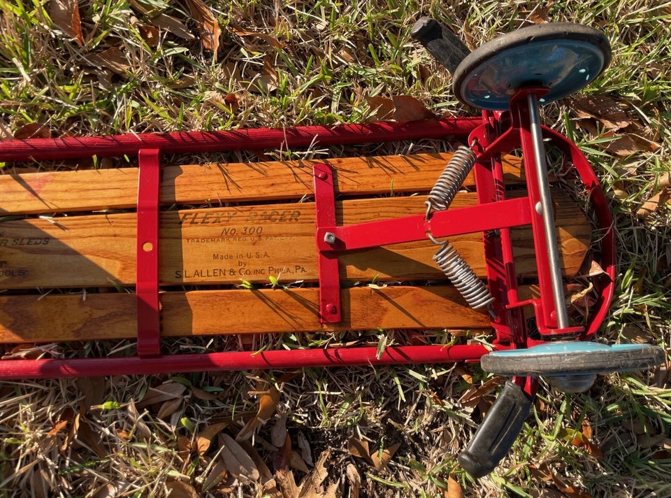 FLEXY RACER 300, a 1954-1967 wheeled coaster, original, Flexy ad. FIND ...