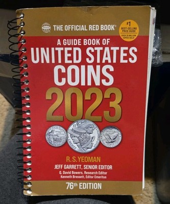 2023 RED BOOK GUIDE BOOK OF UNITED STATES COINS, SPIRAL EDITION, BRAND ...