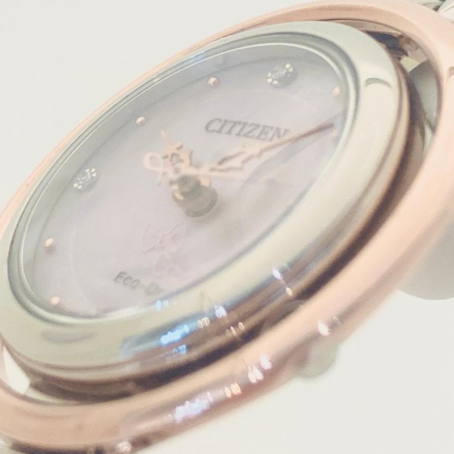 CITIZEN L Disney Collection Limited Model EM0665-57W Eco Drive Diamond ...