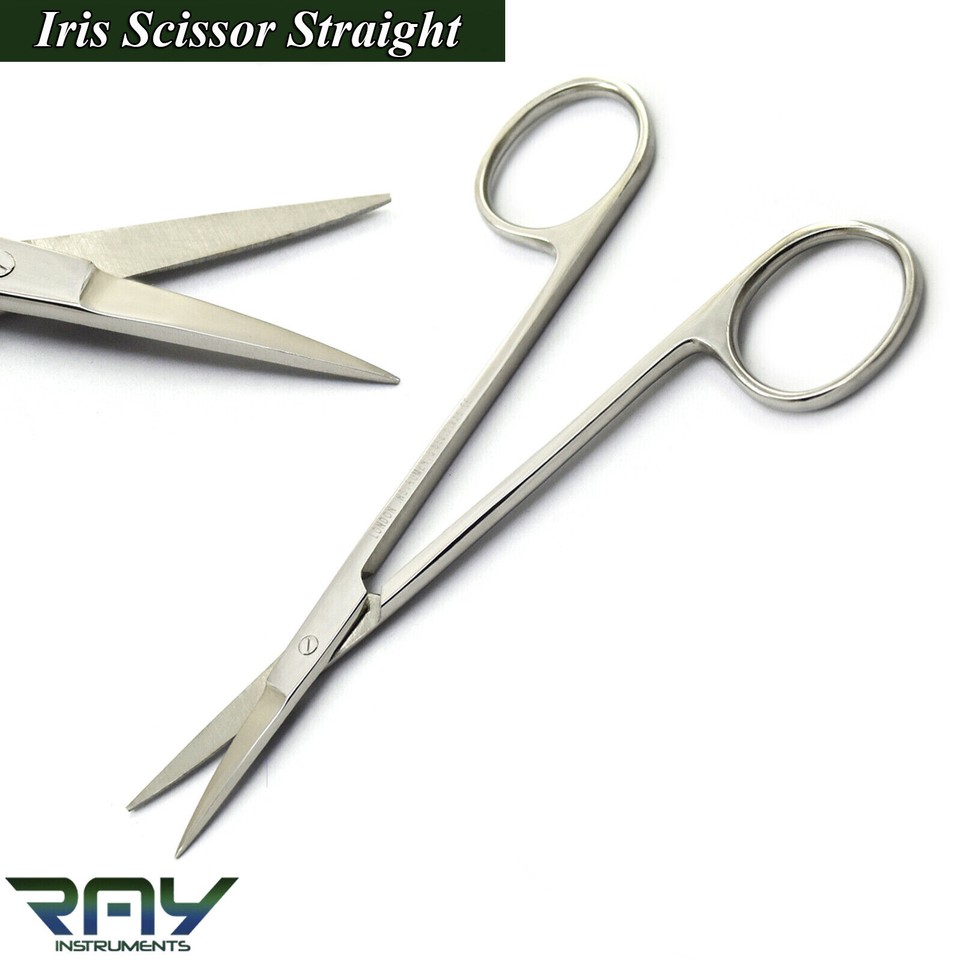 Dental Surgical Dissecting Operating Tissues Gum Suture Iris Scissors ...