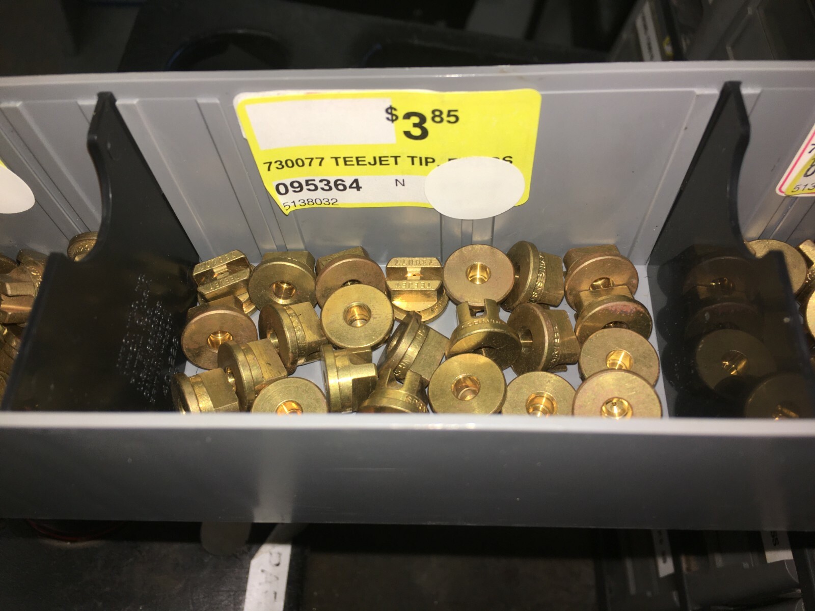 TeeJet BRASS 730077 095364 5138032 SPRAY TEE JET Sprayer TIP | eBay