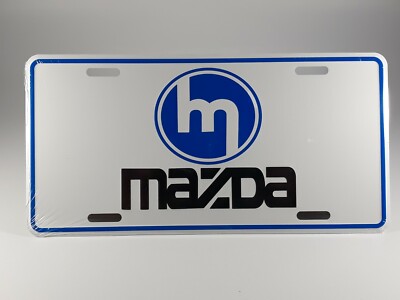 Fits Mazda Novelty License Plate Embossed Aluminum | eBay