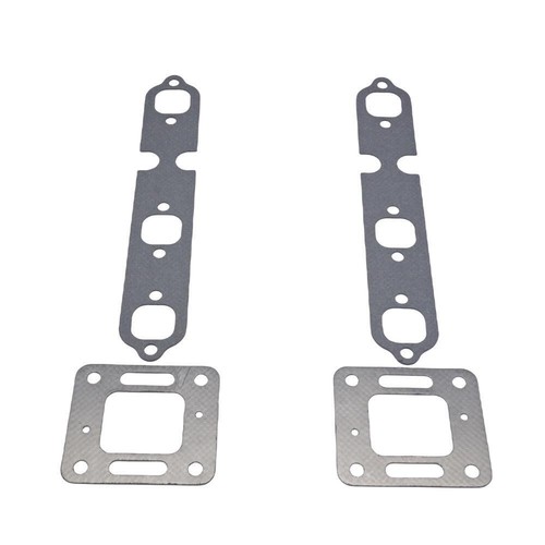 Mercruiser Exhaust Manifold Gasket Kit Fit 4.3L V6 8M0215011 27-41813 2 ...