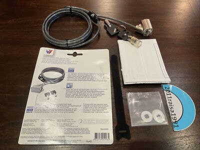 V7 Portable Security Cable Key Lock 6.5ft (SLK4000) Laptop Cut ...