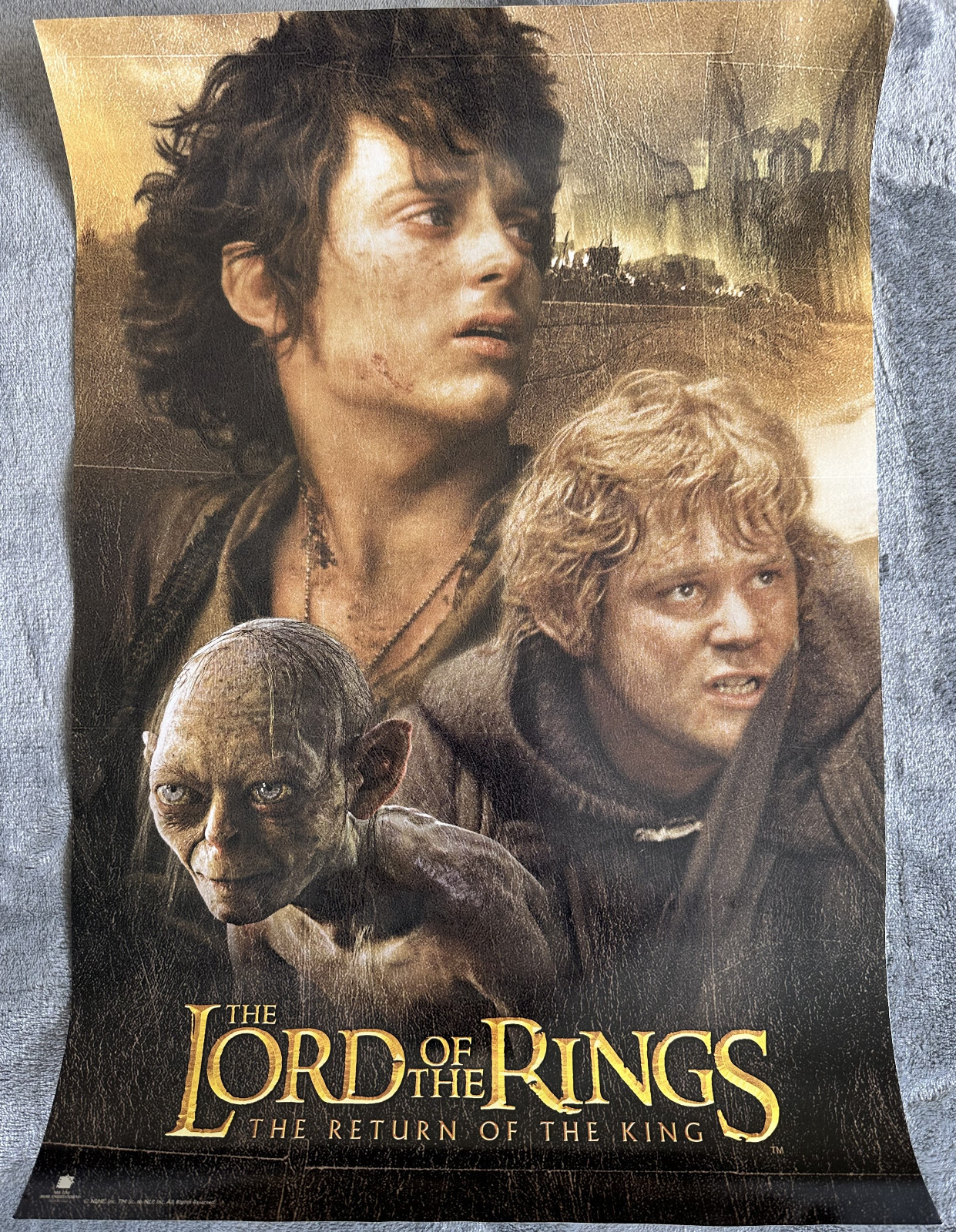 Lord of the Rings Return of the King 4 four movie poster set 13" x 19 ...