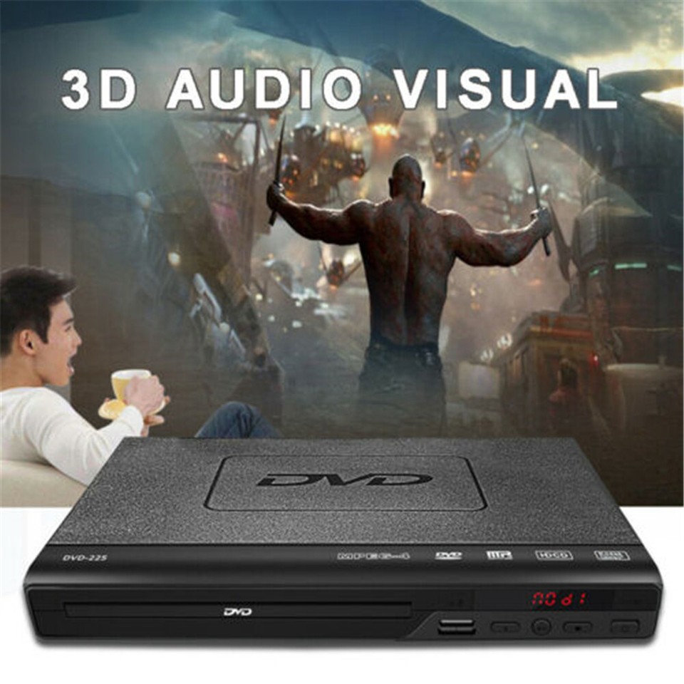 DVD Player for TV All Region Free DVD Players Mini DVD Play USB ...