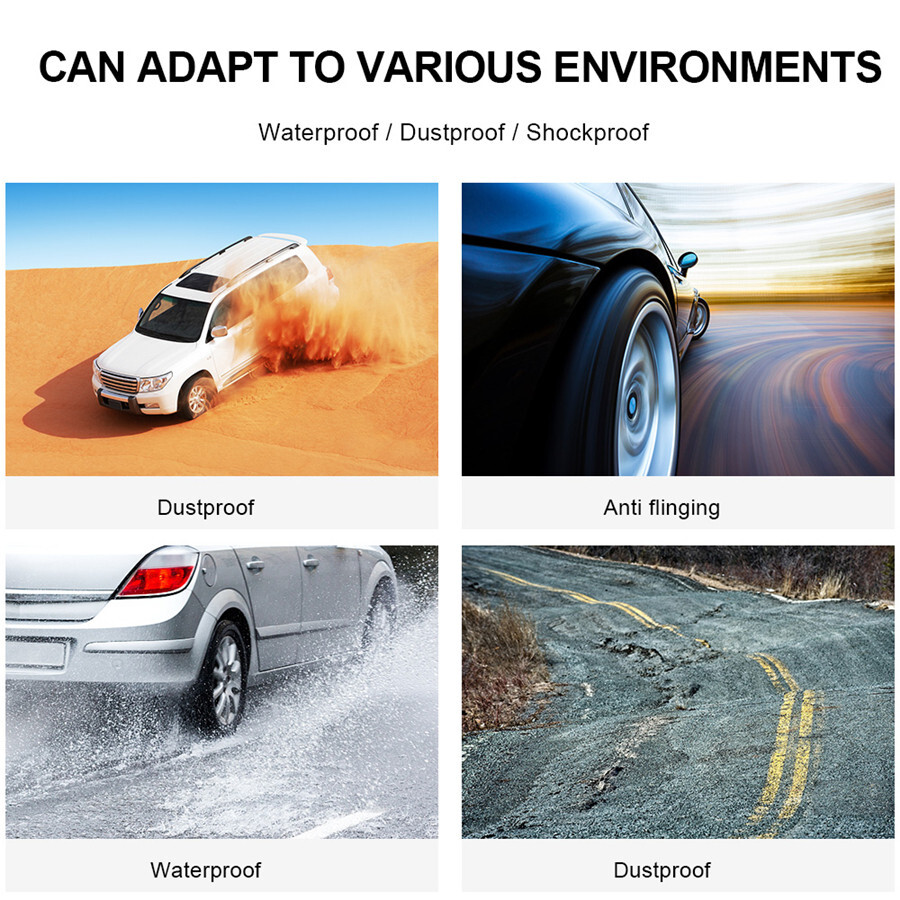 Tire Pressure Temp Monitoring System TPMS Car LCD Display With 4 ...