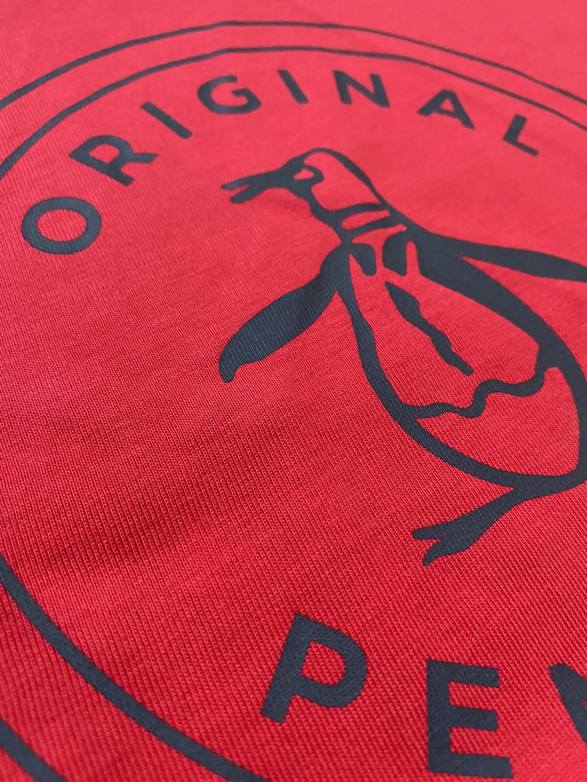 Original Penguin Lipstick Red T-Shirt - Size Medium - New with Tags ...