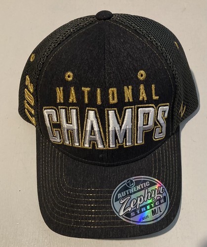 Zephyr Alabama Crimson Tide 2017 National Champs Flex Fit Hat Size M/L ...