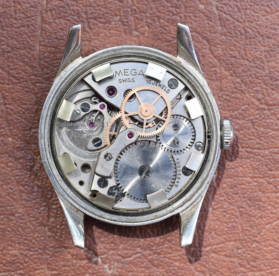 Vintage OMEGA 36mm Cal. 30T2SC Stainless Steel Watch Unpolished AS IS ...