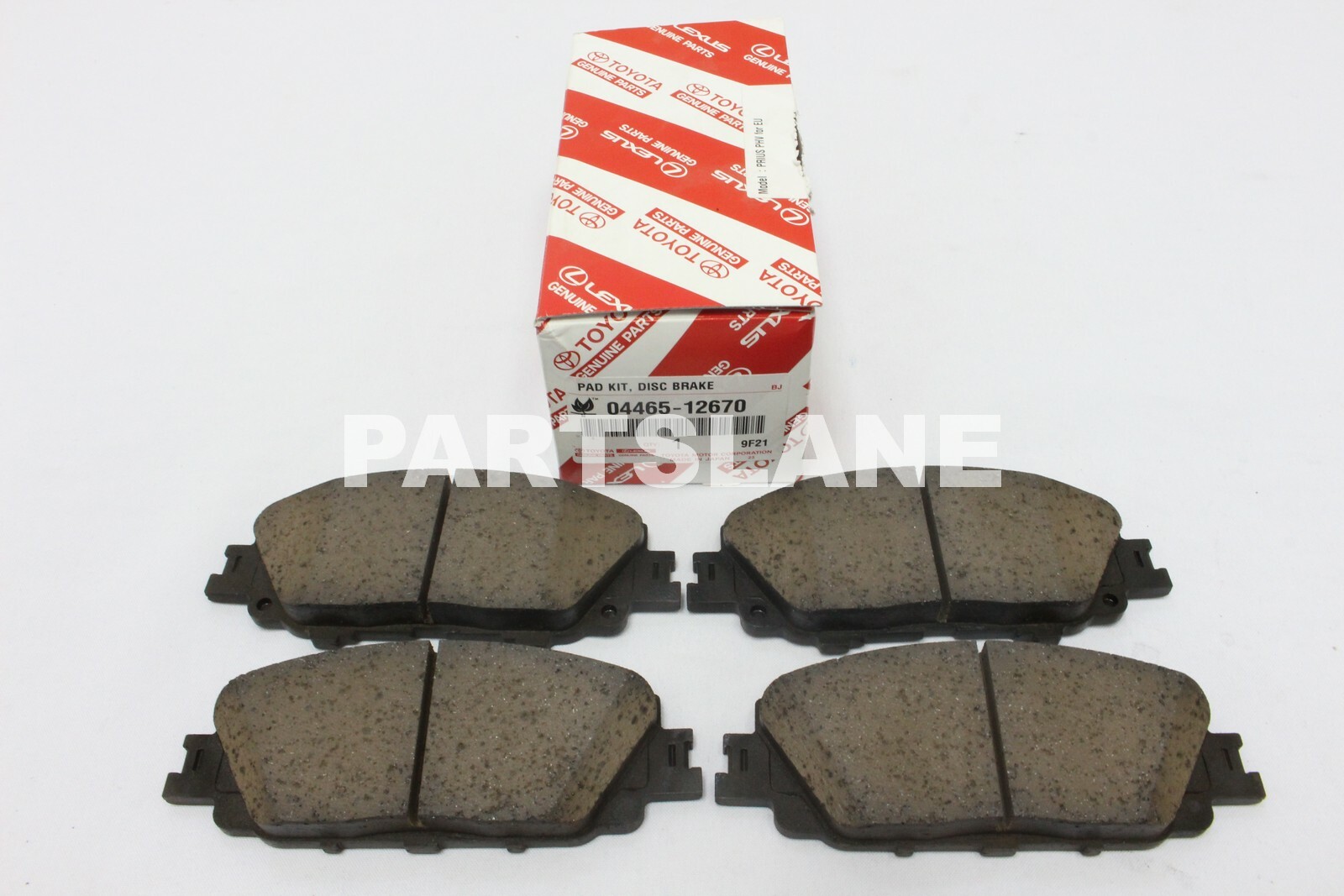 0446512670 Genuine Toyota Pad Kit Disc Brake 04465-12670 for sale ...