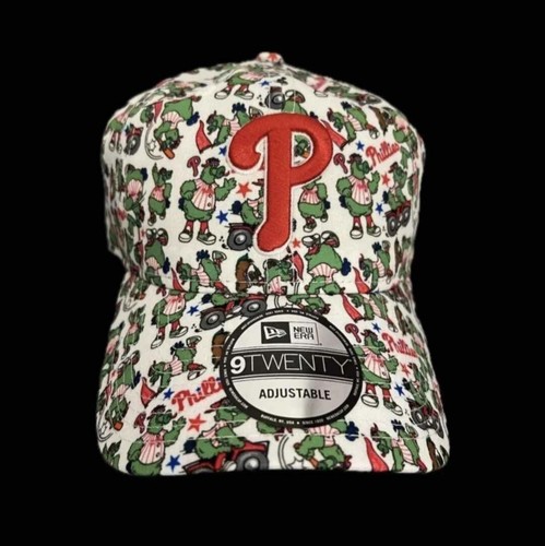 PHILLIE PHANATIC ADJUSTABLE PHILLIES HAT JOHN KRUK NEW ERA SCATTER CAP ...
