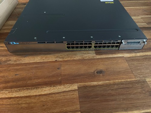 Cisco WS-C3750X-24T-E Catalyst 3750X 24 Port Data IP Services | eBay