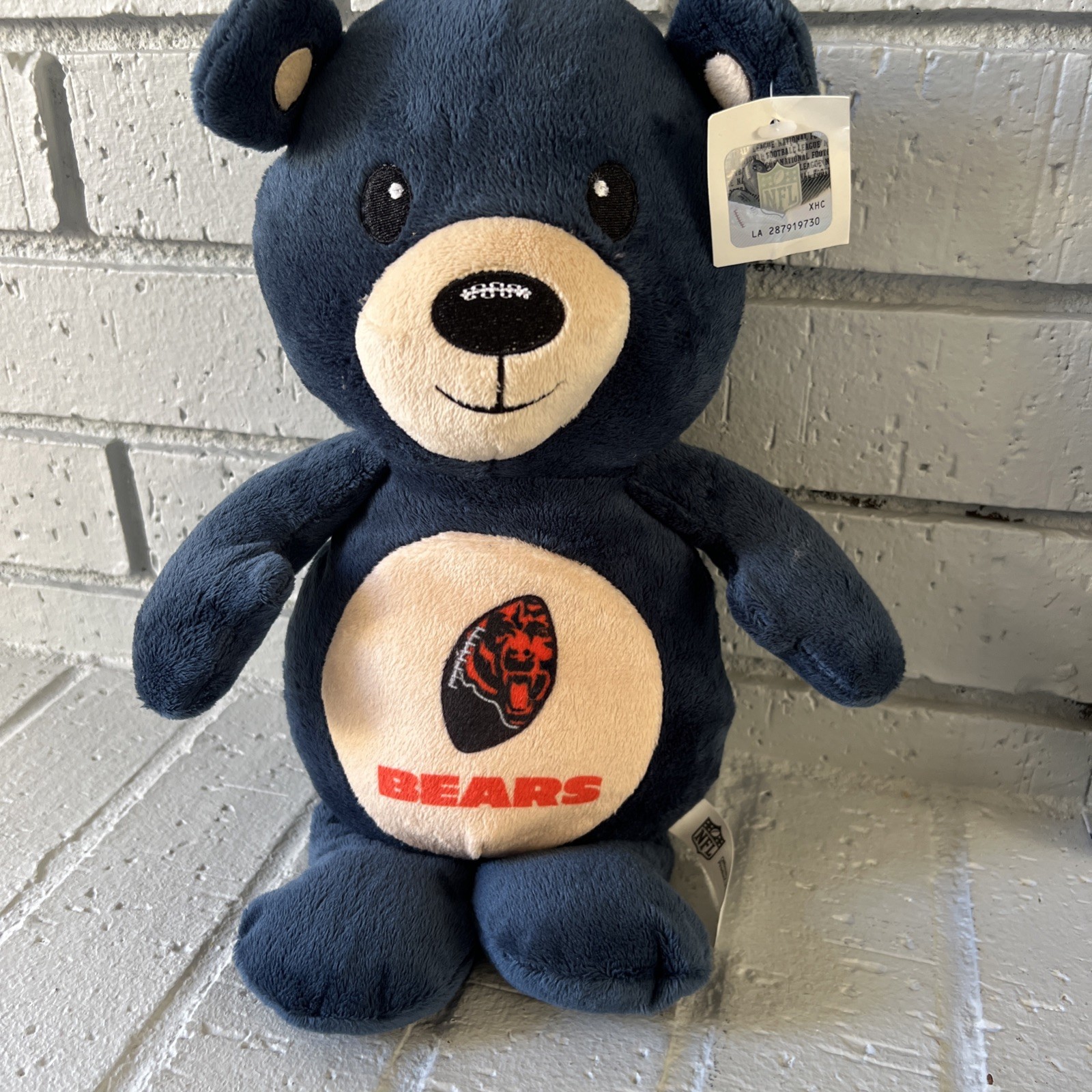 NFL Chicago Bears Stuffed Plush Animal Licensed Football Nose & Logo ...