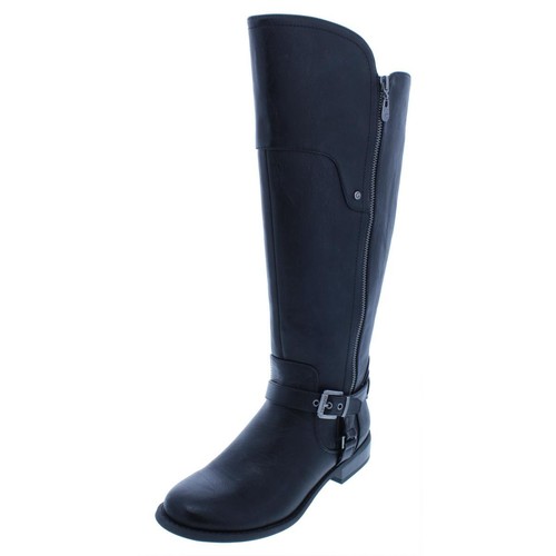 G by Guess Womens Harson Faux Leather Riding Over-The-Knee Boots Shoes ...