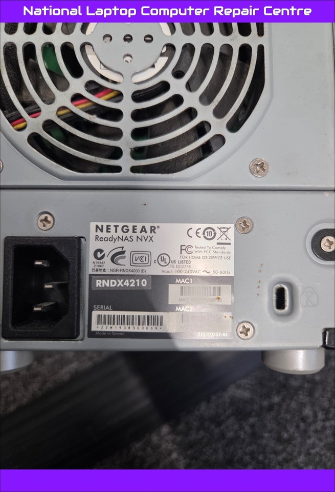 Netgear ReadyNAS NVX Server Unified Storage System RNDX4210 NGR ...