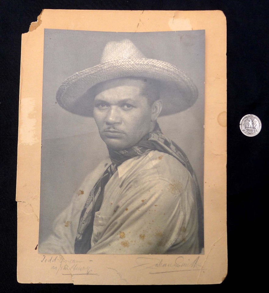 TODD DUNCAN, AFRICAN AMERICAN OPERA BARITONE 1903-1998 VINTAGE STUDIO ...