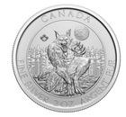 2 oz Canadian Creatures of the North Werewolf .9999 Silver Coin 2021 in ...