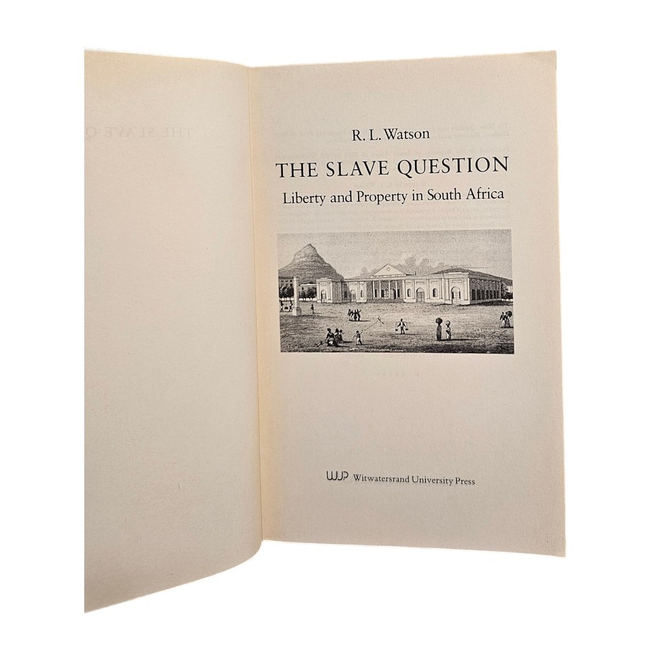 Watson, R. L. (Richard Lyness) (1945-) The Slave Question: Liberty and Property | eBay