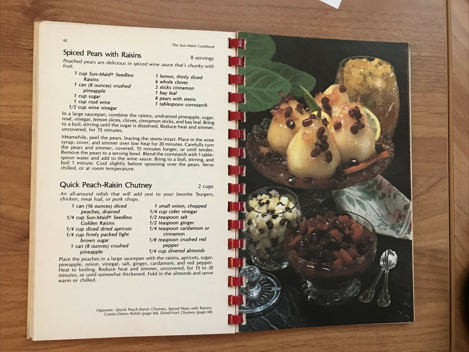VINTAGE THE SUN-MAID COOKBOOK 1980 first printing | eBay