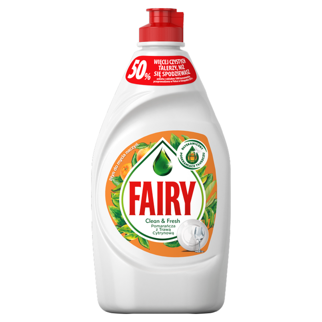Fairy Clean & Fresh Original Washing up Liquid 450ml for sale online | eBay