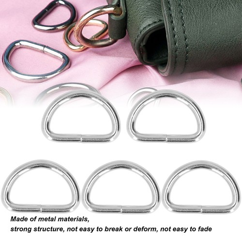 100pcs D Rings Durable Wearable Easy Replaceable Convenient Practical ...