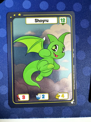 Neopets Battledome TCG FOIL Green Shoyru 1st Edition | eBay