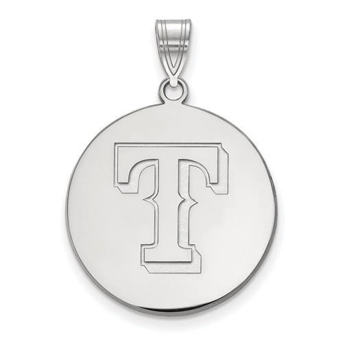 SS MLB Texas Rangers Letter T Large Disc Pendant | eBay