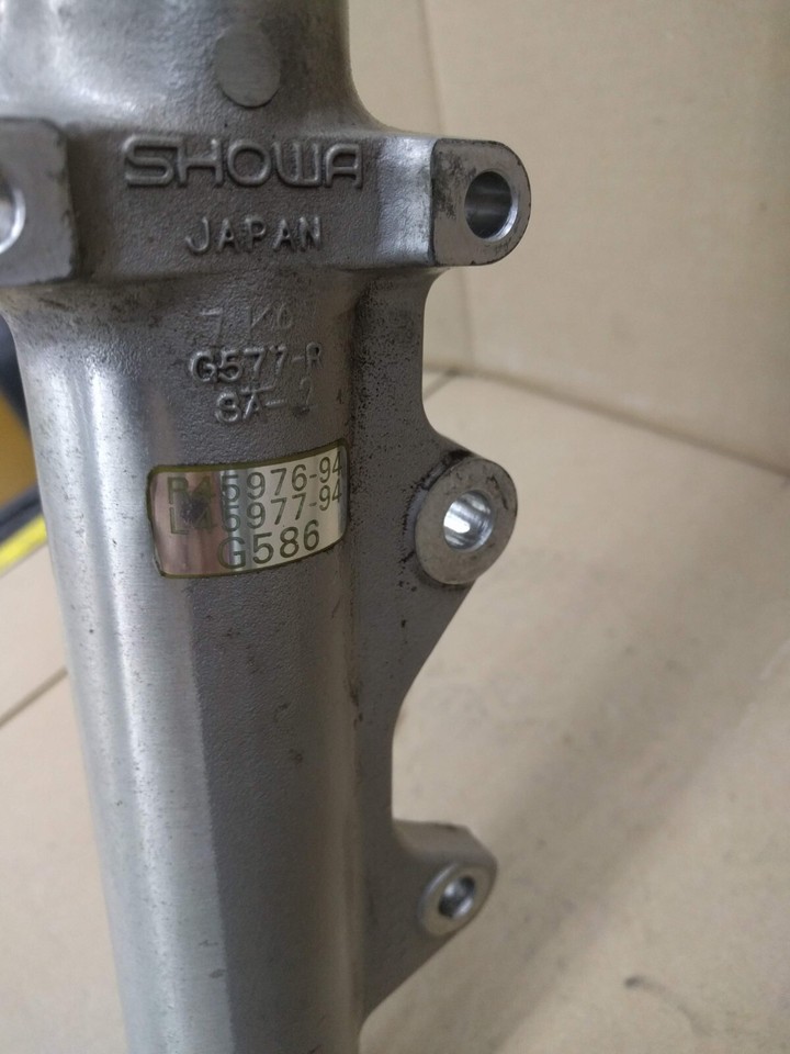 OEM Harley-Davidson 39mm Dual Disc Brake Forks Dyna Super Glide ...