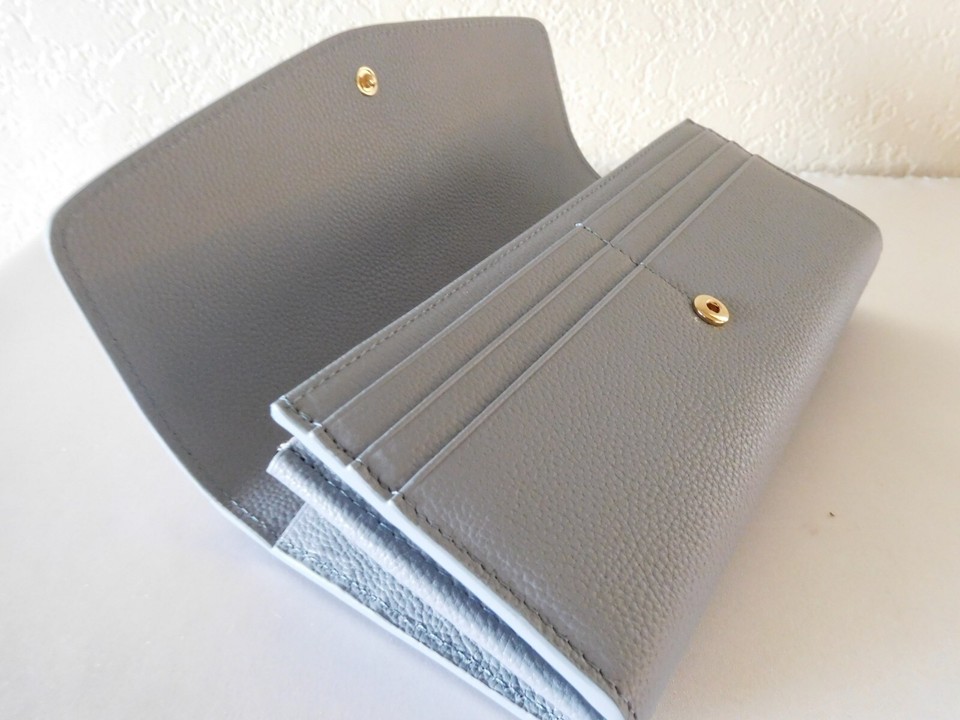 New Moncrief London Tillie Women Large Luxury Italian Leather Wallet ...