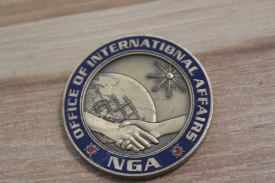 CIA Office of International Affairs NGA Challenge Coin | eBay