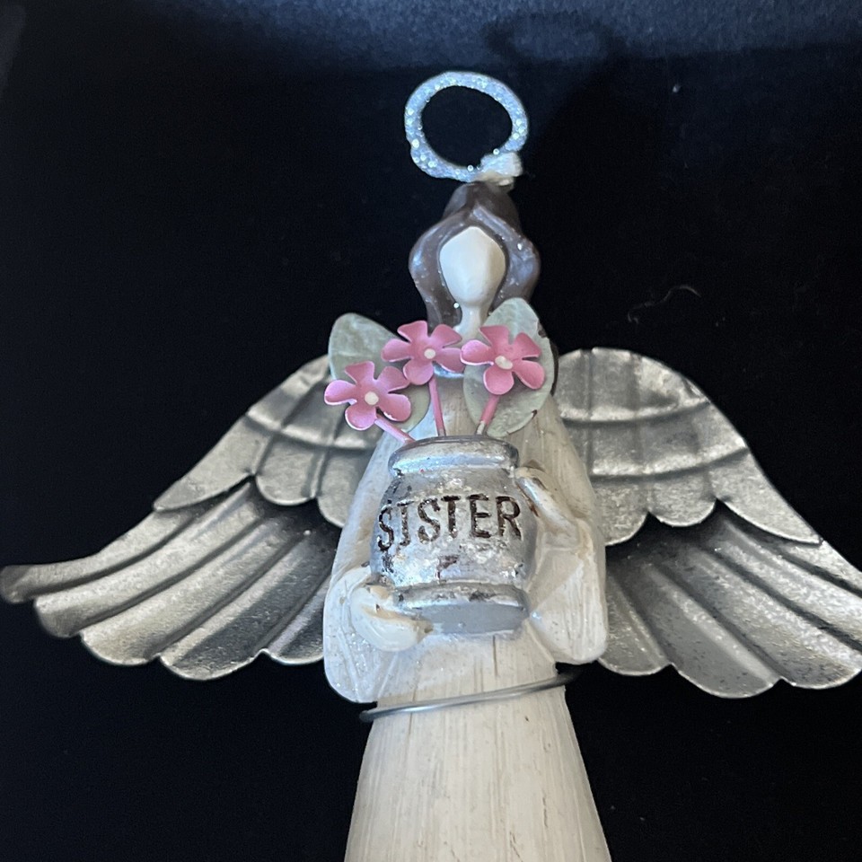 St. Nicholas Square Sister Angel Ornament Approx 5x4 Inches | eBay