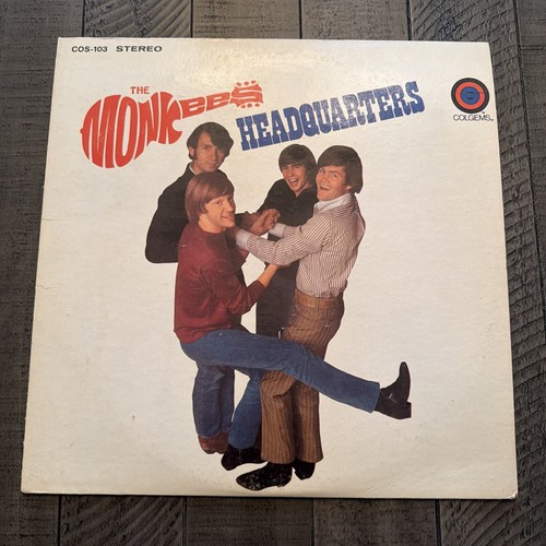 The Monkeys Vinyl LP HeadQuarters 1967 Mono EX/VG Record Album | eBay