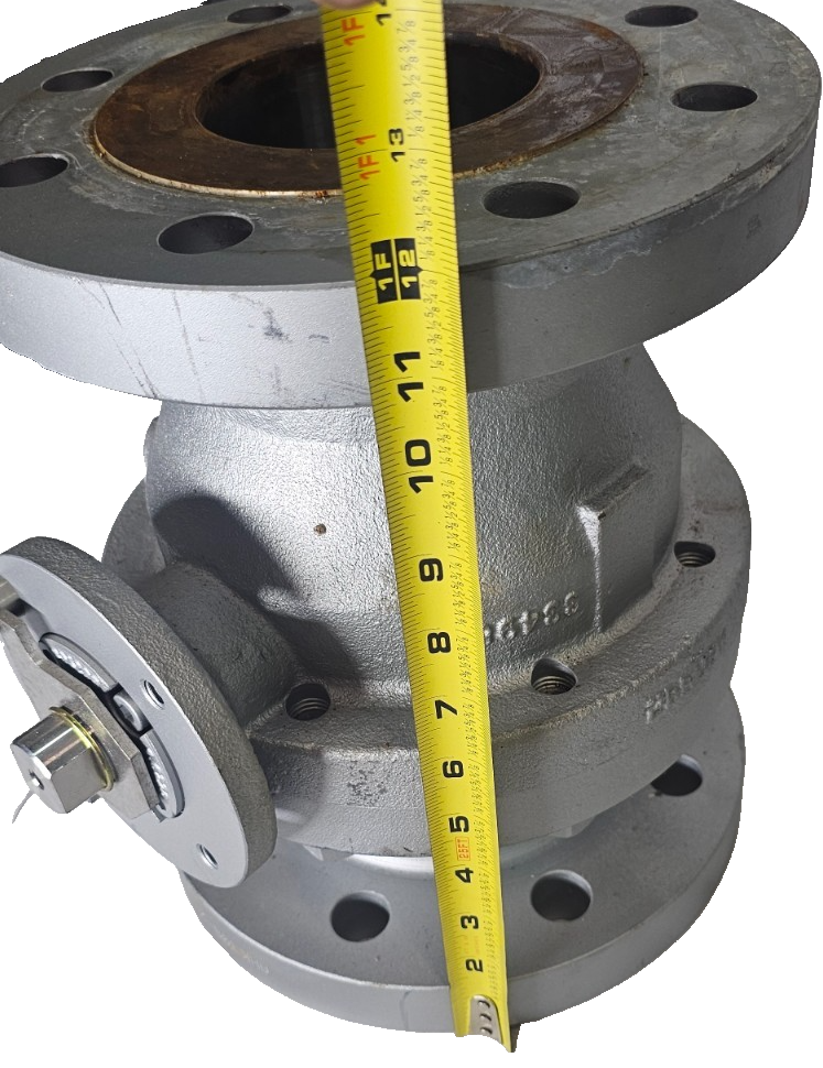 Argus Flowserve FK79 793956 4" ID, 10" Flanged Plug Ball Valve, 300 ...