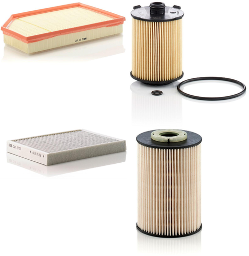 MANN-FILTER Air C35177 Oil HU8014Z Cabin CUK2733 Fuel Filter Service ...