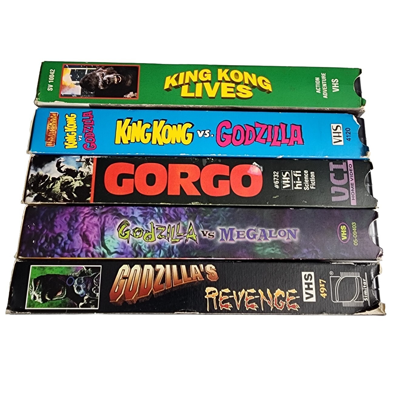 Vintage Godzilla King Kong Monster VHS Tapes | Grelly USA